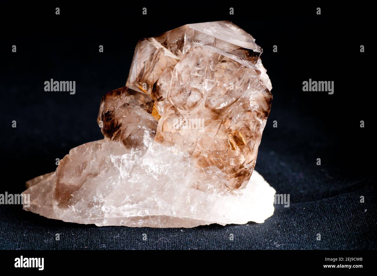 Brazilian quartz sample Stock Photo - Alamy