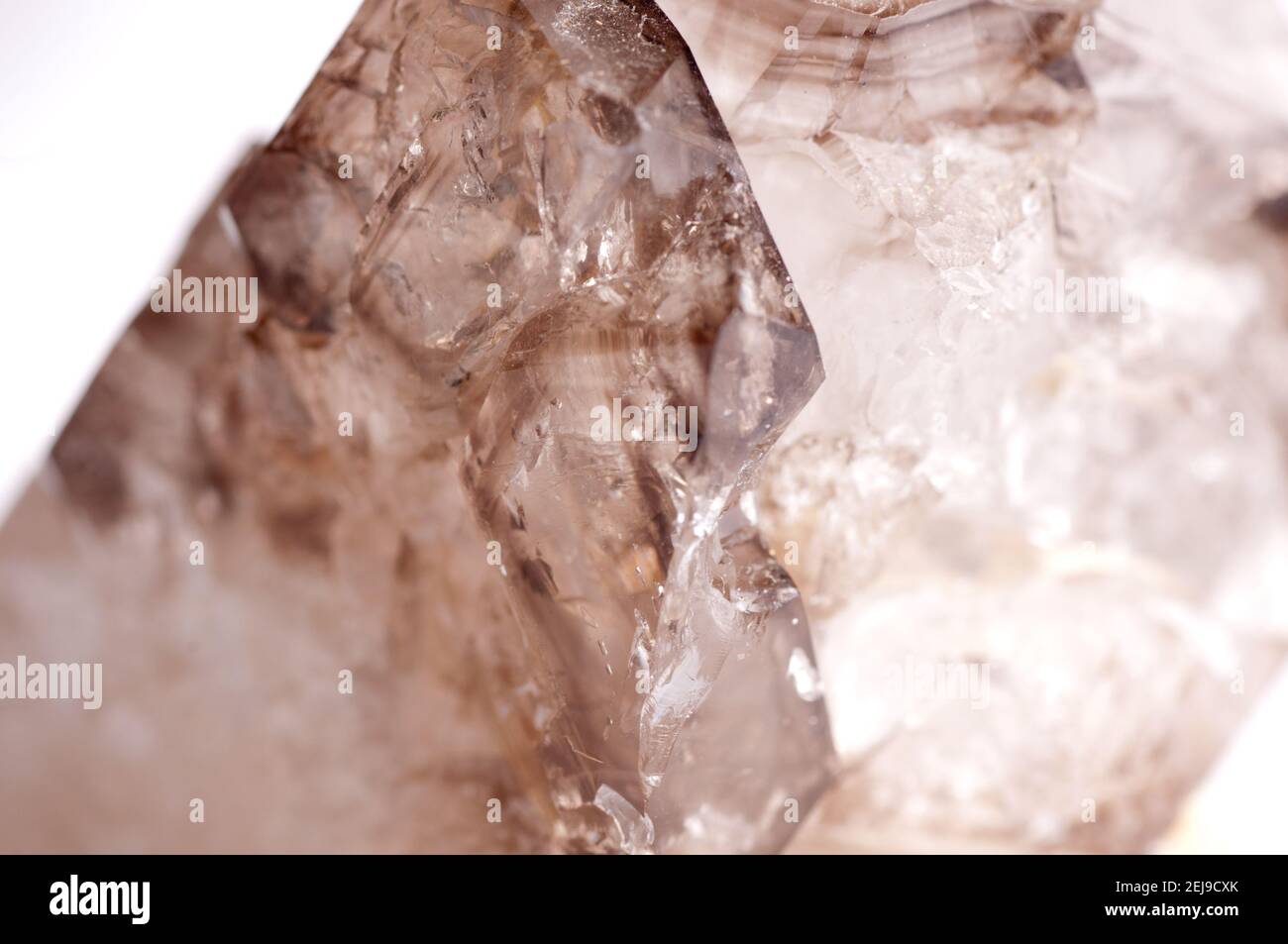 Brazilian quartz sample Stock Photo - Alamy