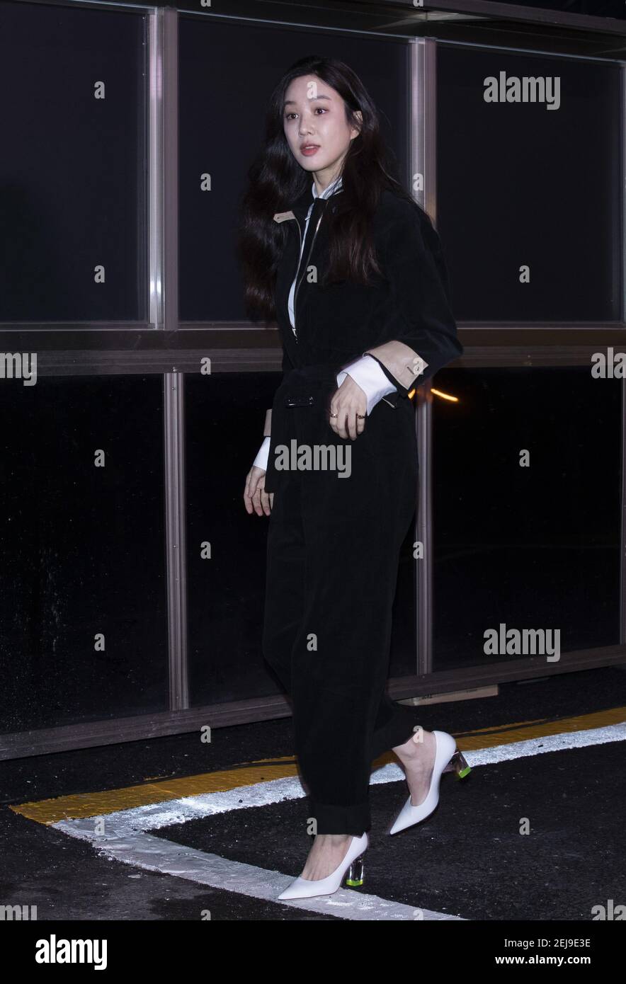 9 January 2020 - Seoul, South Korea : South Korean actress Jung Ryeo ...