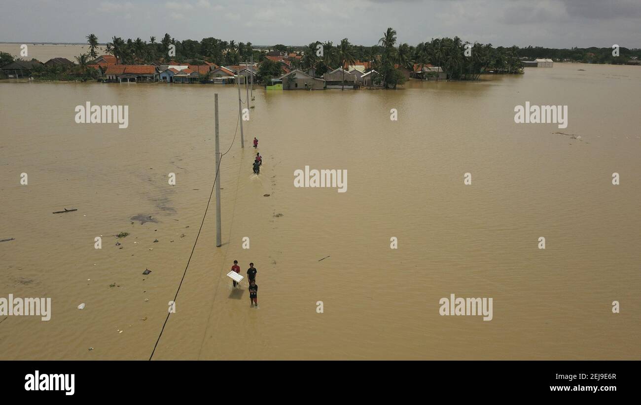 Citarum river aerial hi-res stock photography and images - Alamy