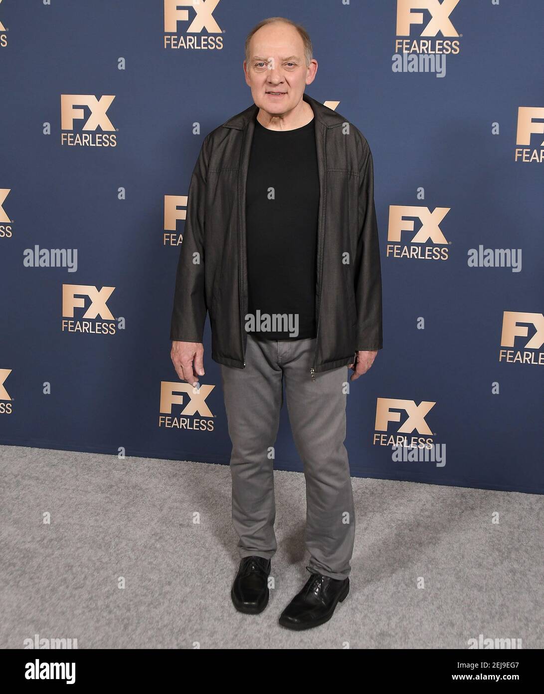 Zach Grenier arrives at the FX Networks Winter TCA Starwalk held at The ...