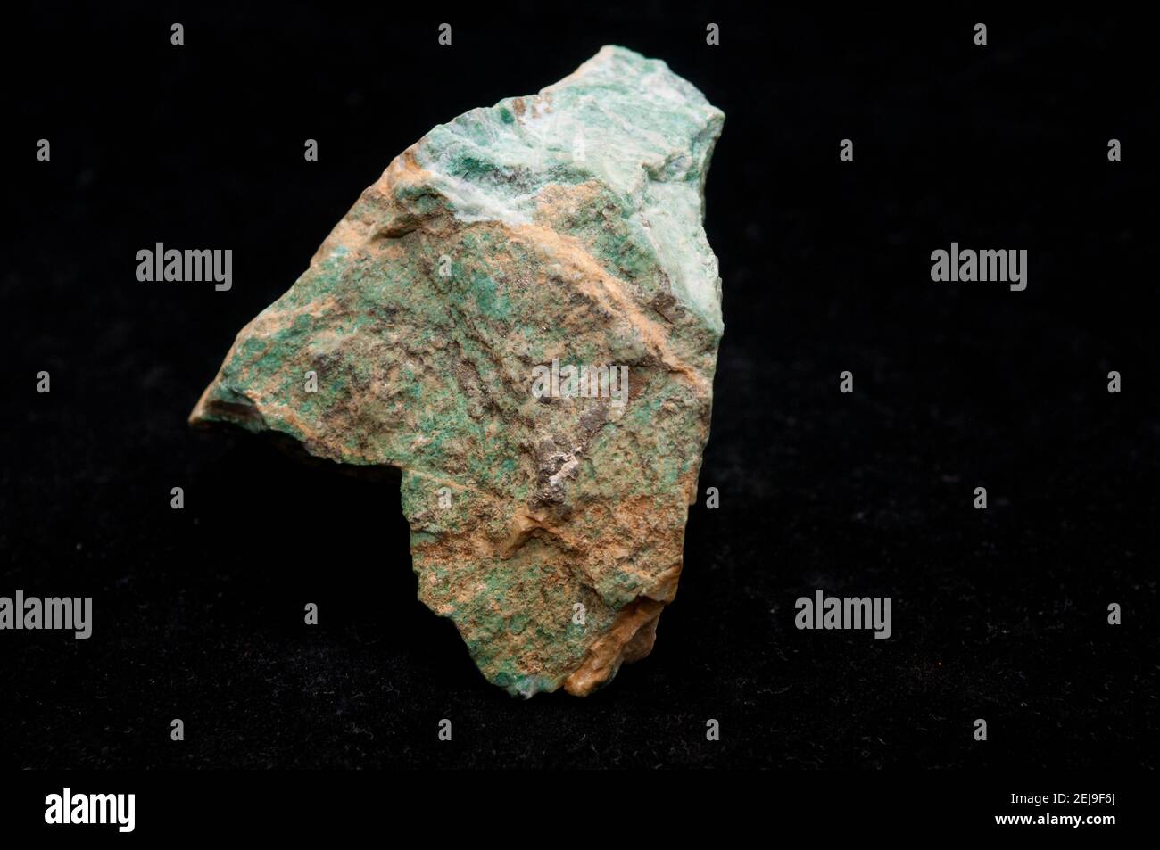 garnierite mineral sample Stock Photo - Alamy