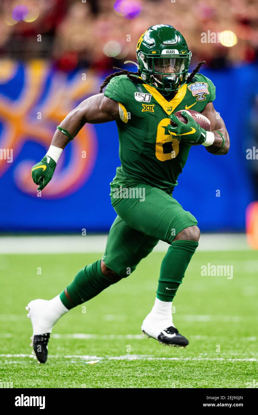 January 01, 2020: Baylor Bears running back JaMycal Hasty (6) during ...