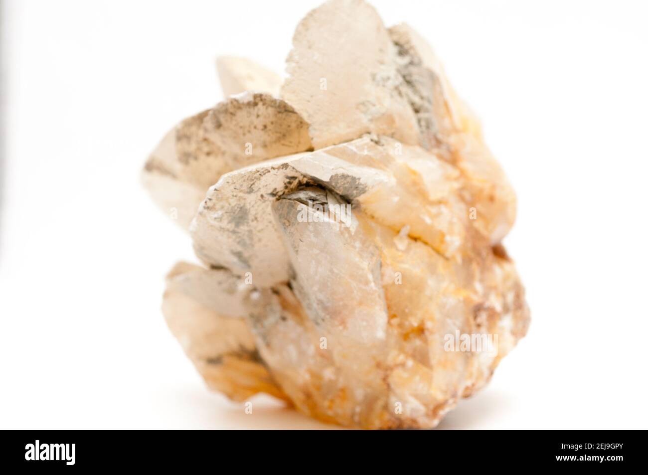 rose calcite mineral sample Stock Photo - Alamy