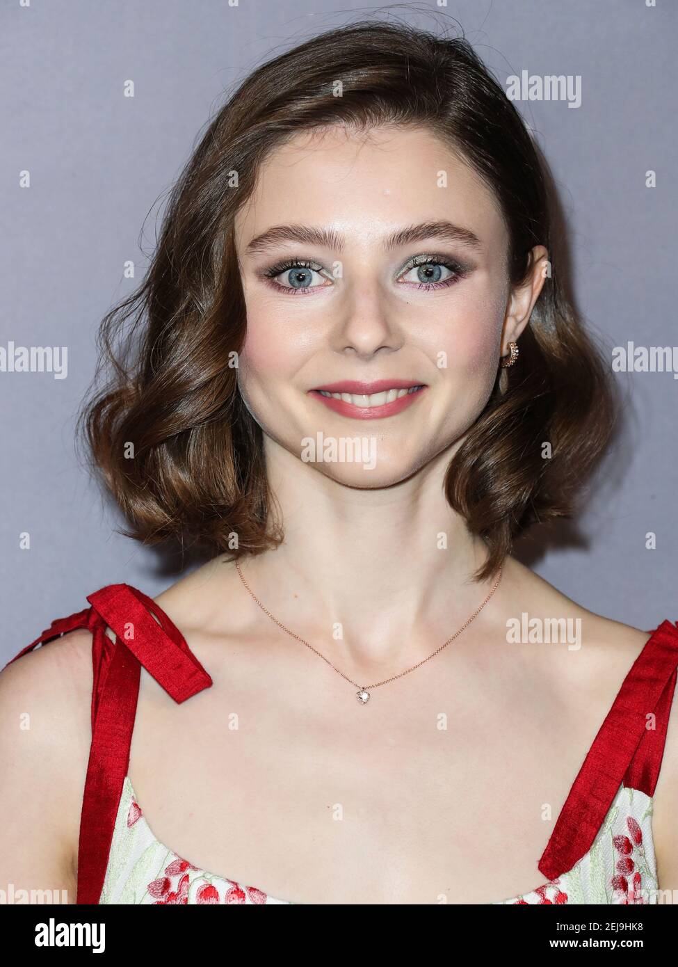 HOLLYWOOD, LOS ANGELES, CALIFORNIA, USA - JANUARY 09: Actress Thomasin ...
