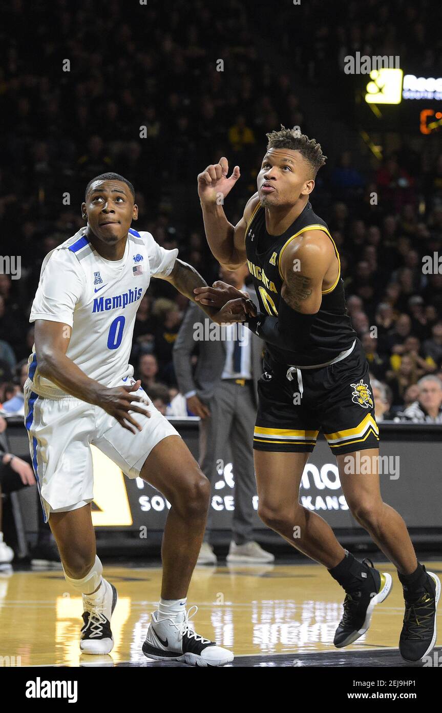 January 09, 2020: Wichita State Shockers guard Dexter Dennis (0) and ...