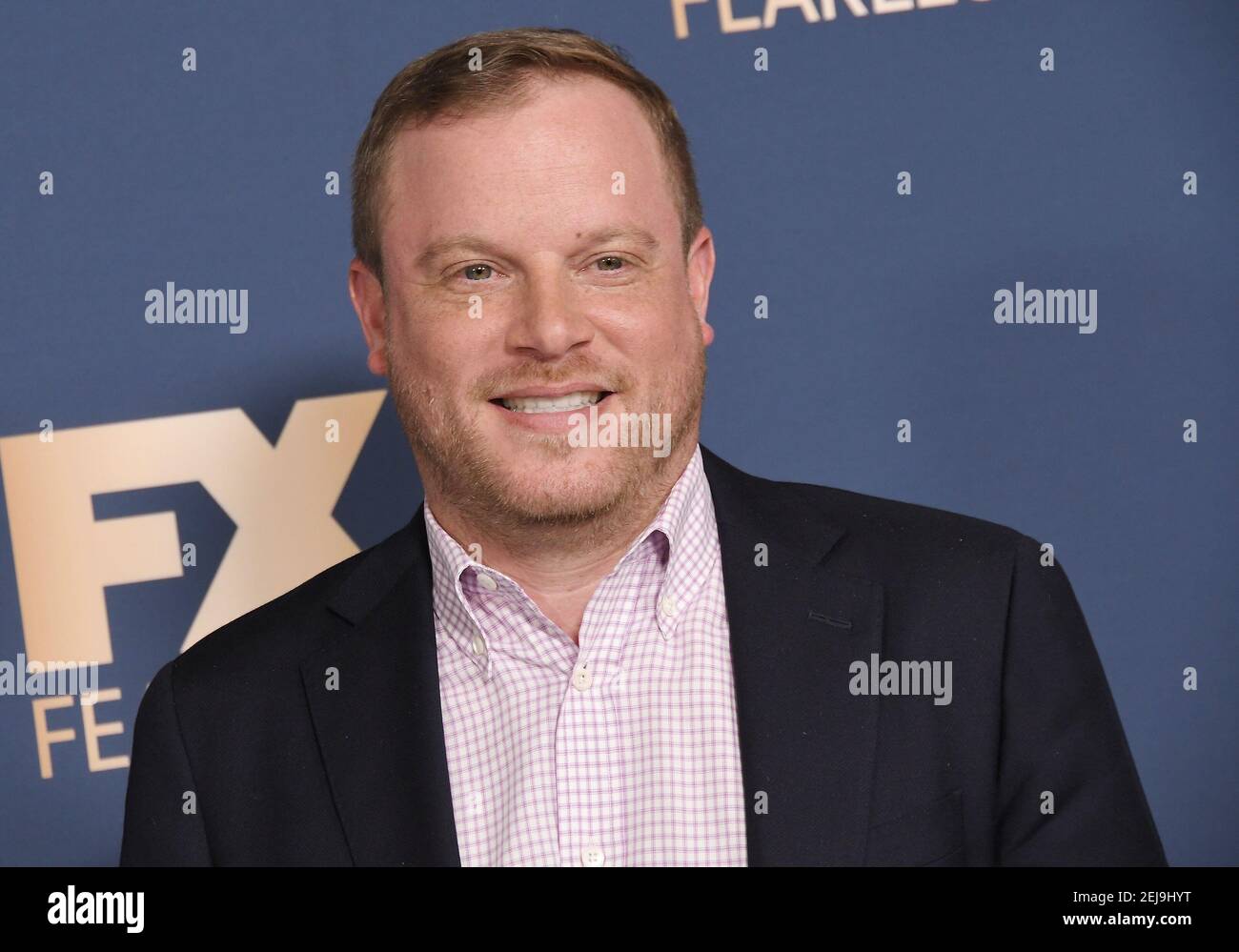 Ross M. Dinerstein arrives at the FX Networks Winter TCA Starwalk held ...