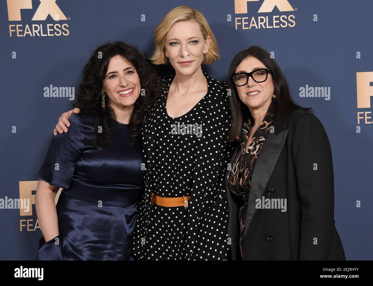 (L-R) Dahvi Waller, Cate Blanchett, and Stacey Sher at the FX Networks ...