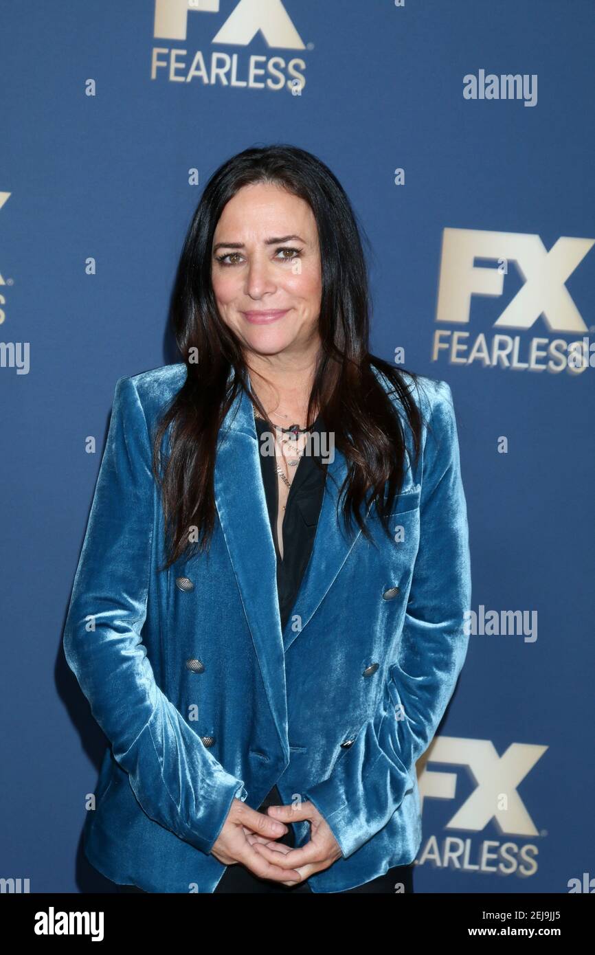 Pam Aldon at the FX Winter TCA Starwalk at the Langham Huntington Hotel ...