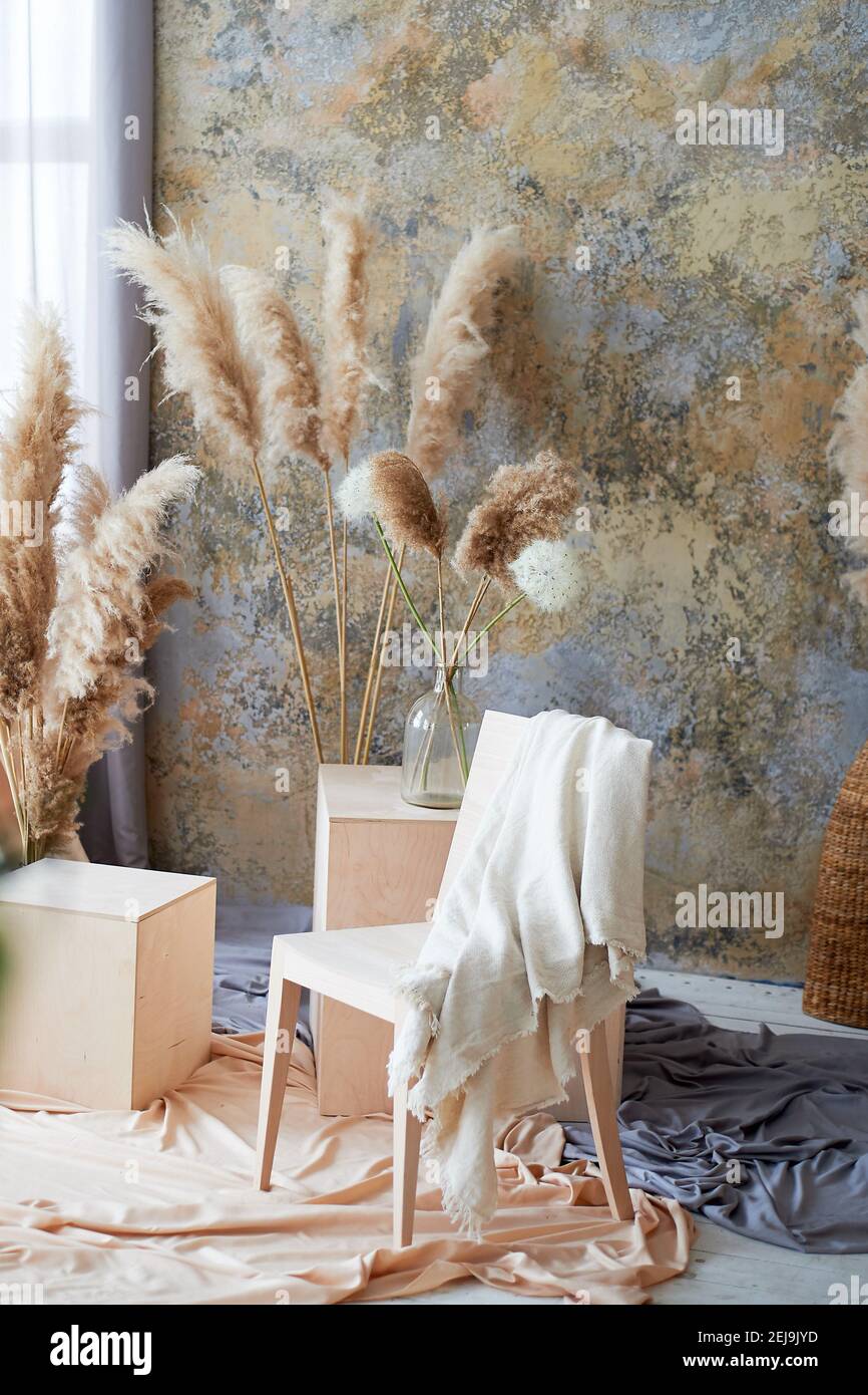 Draped Cloth On Chair