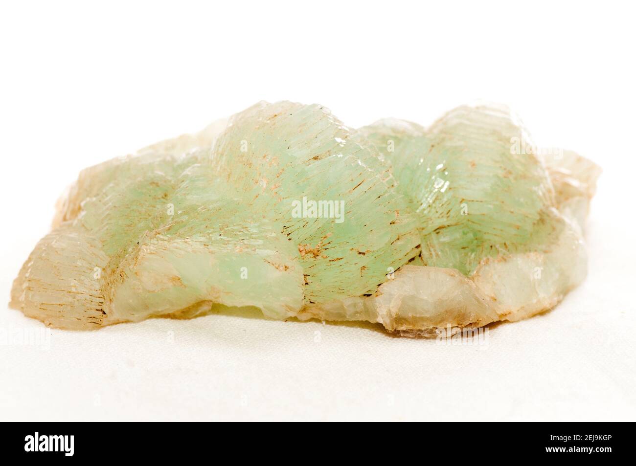 prehnite mineral sample Stock Photo - Alamy
