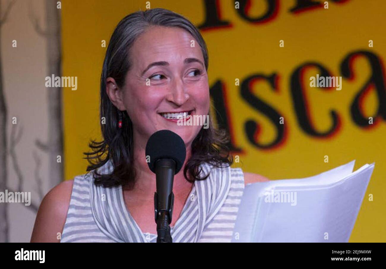 Minneapolis actress/writer Mo Perry ditched her hair dye two years ago. (Photo by ALEX KORMANN ...