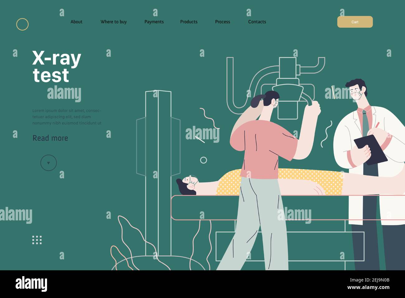 Digital radiography Stock Vector Images - Alamy