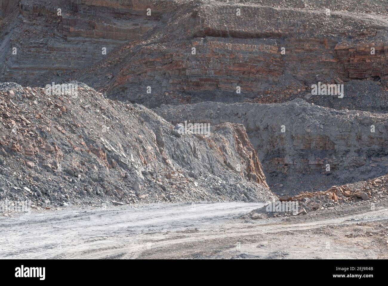 A path into a quarry pit Stock Photo - Alamy