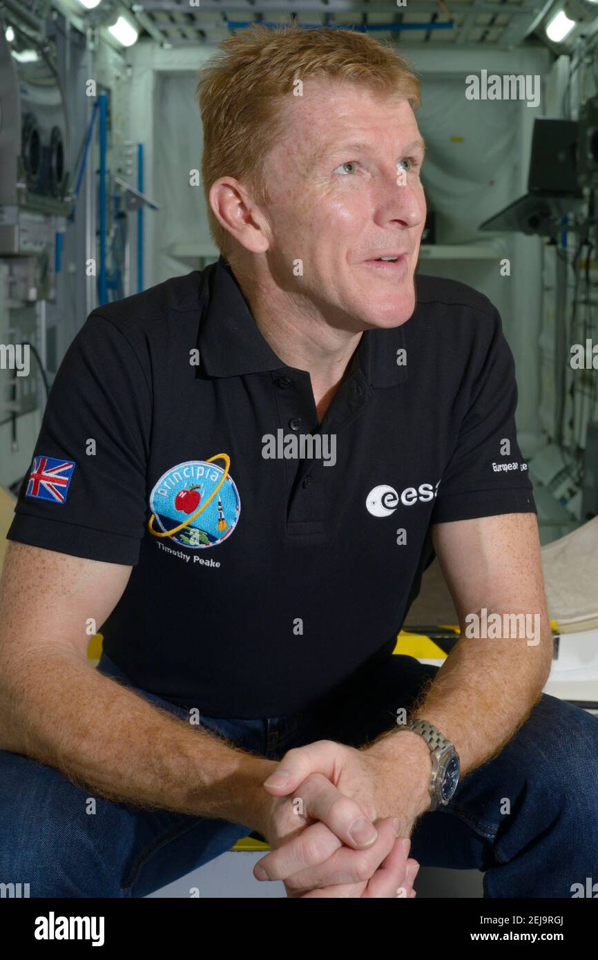 Tim Peake, British European Space Agency Astronaut photographed at ESA Cologne Stock Photo - Alamy