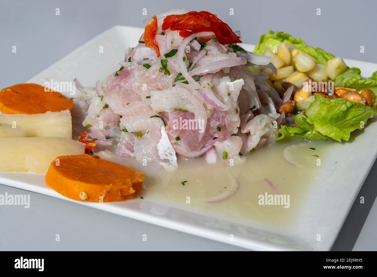 Ceviche peru restaurant hi-res stock photography and images - Alamy