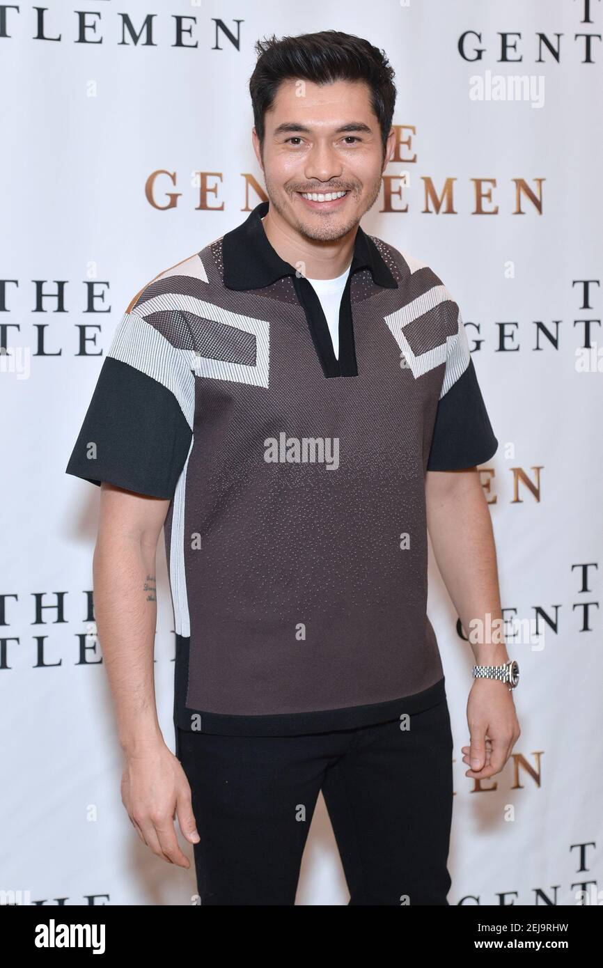 Actor Henry Golding attends “The Gentlemen” Photo Call at The Whitby ...