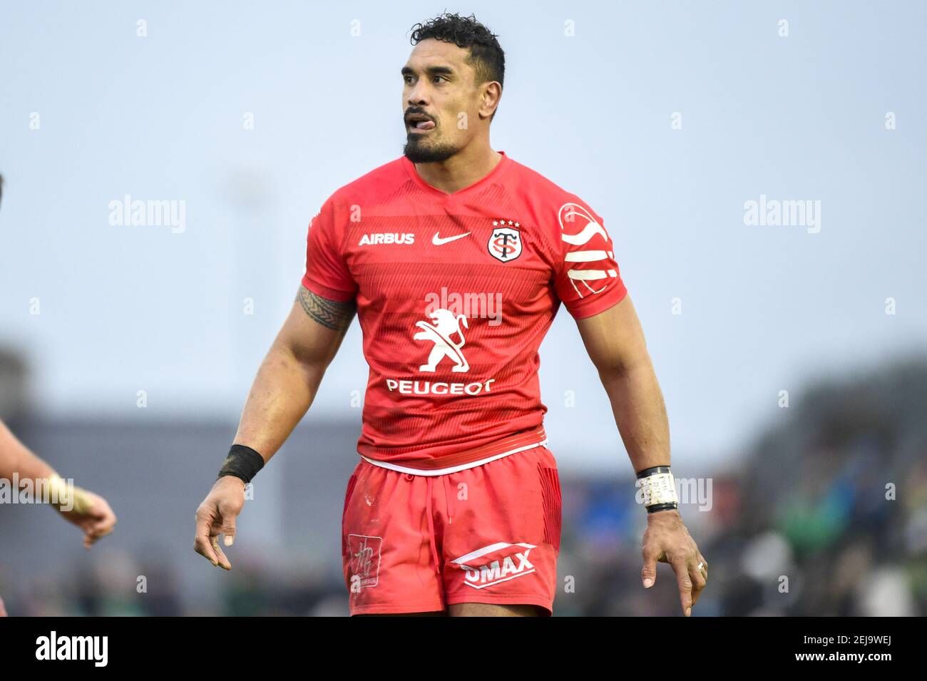 Jerome Kaino of Toulouse during the Heineken Champions Cup Pool 5 match ...