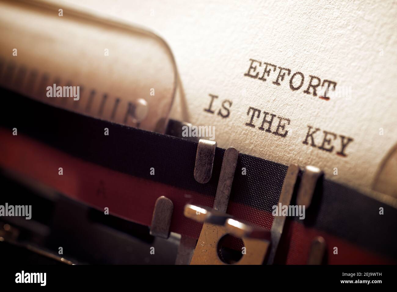 Effort is the key hi-res stock photography and images - Alamy