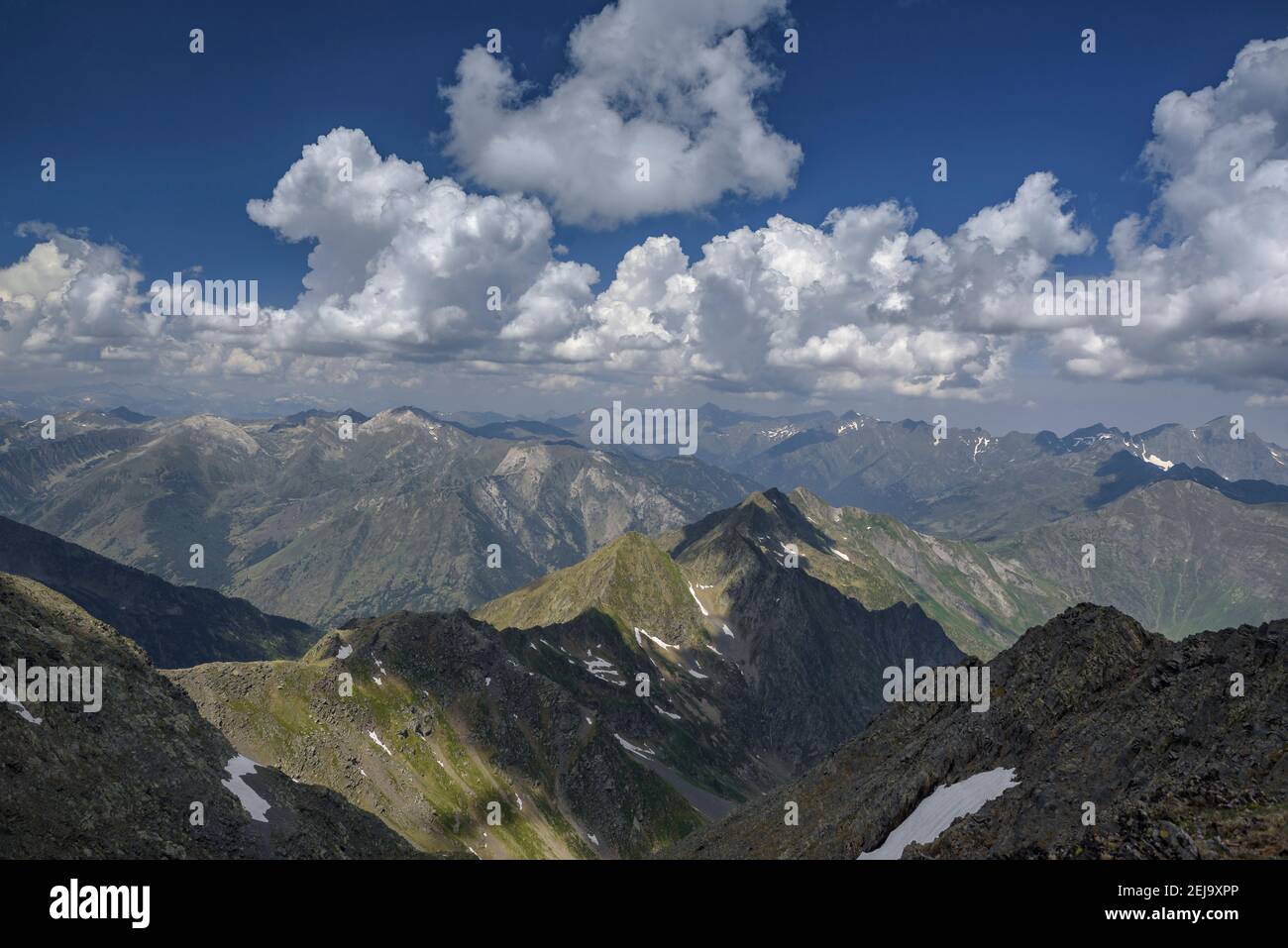 Views from the Mont-roig Central summit (Alt Pirineu Natural Park ...