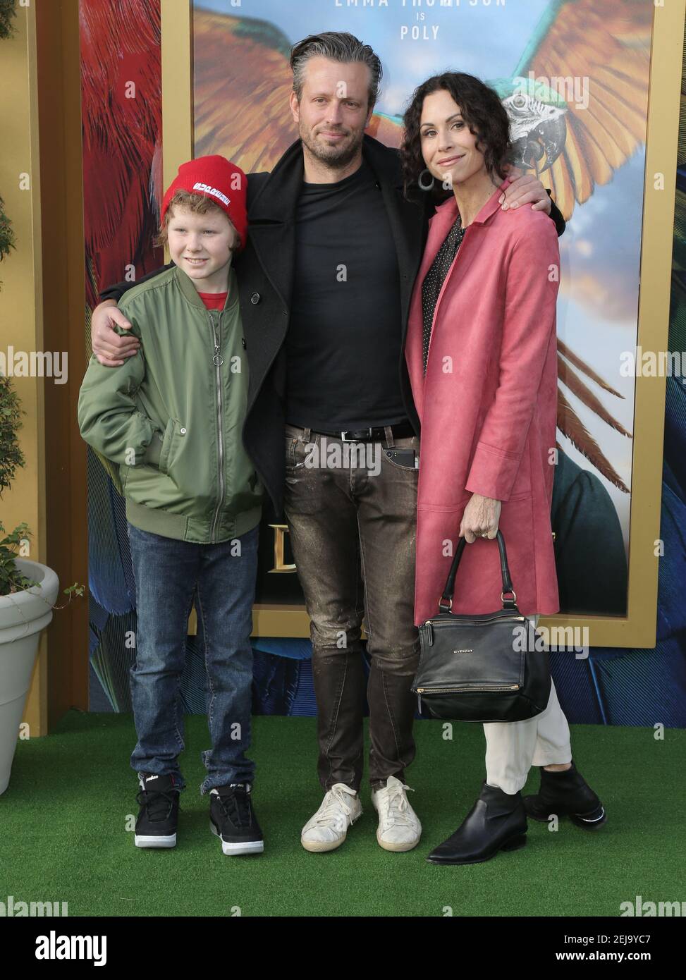 Henry Driver, Addison O'Dea, Minnie Driver walking the red carpet at ...