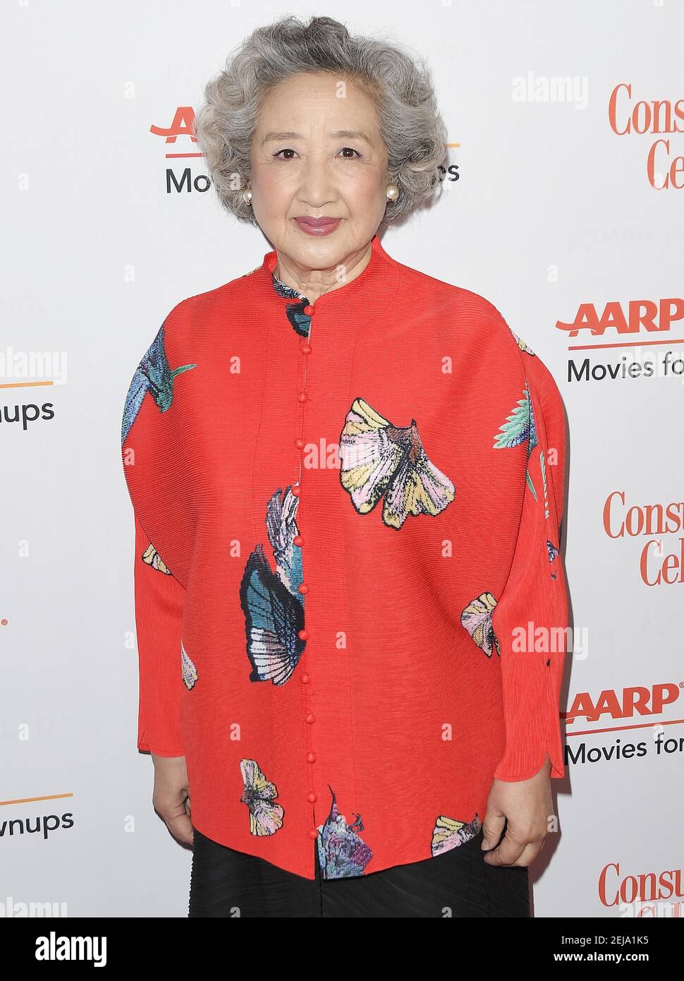 Zhao Shuzhen arrives at the AARP The Magazine's 19th Annual Movies For Grownups Awards held at ...
