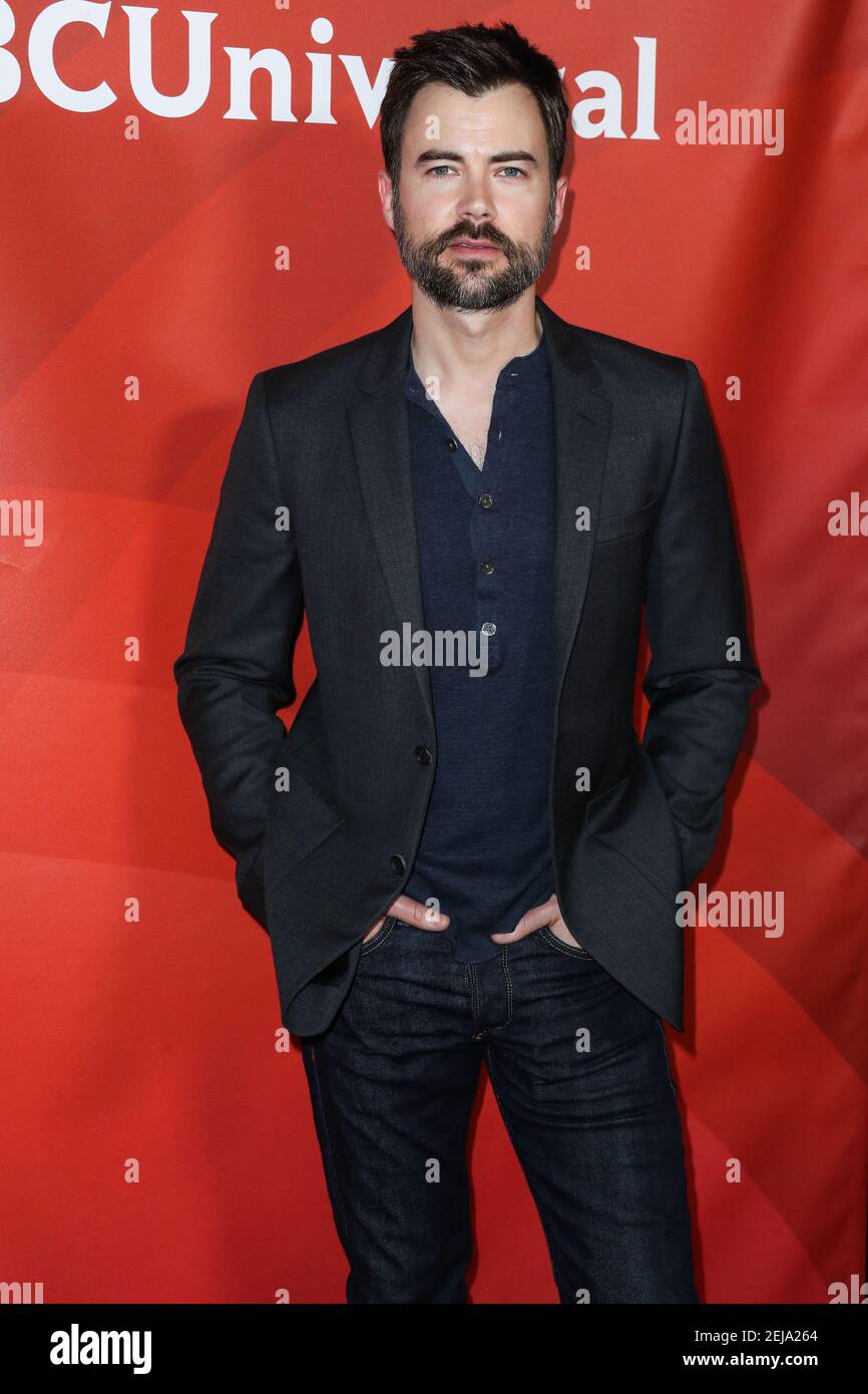 PASADENA, LOS ANGELES, CALIFORNIA, USA - JANUARY 11: Matt Long arrives ...