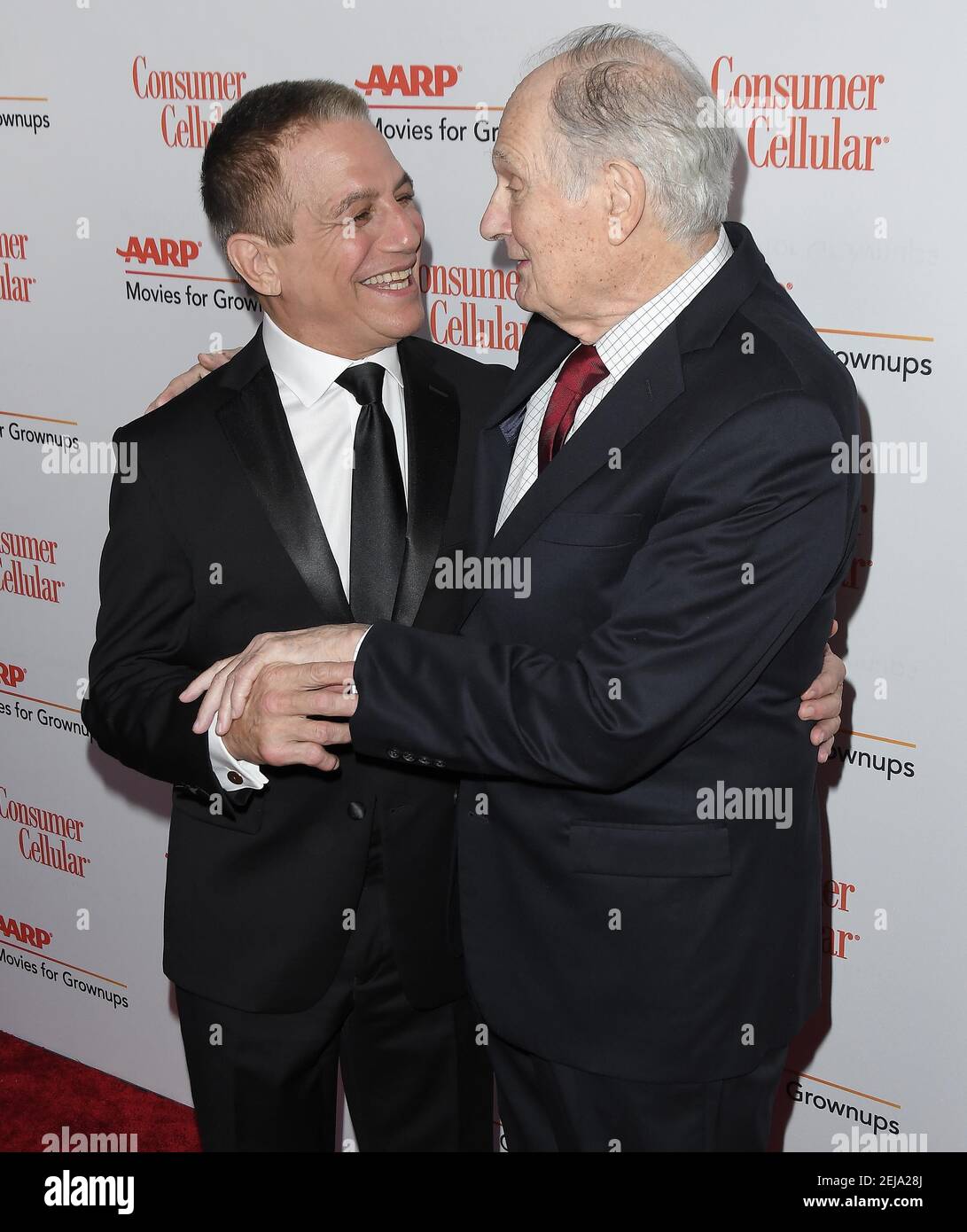 (L-R) Tony Danza and Alan Alda at the AARP The Magazine's 19th Annual ...