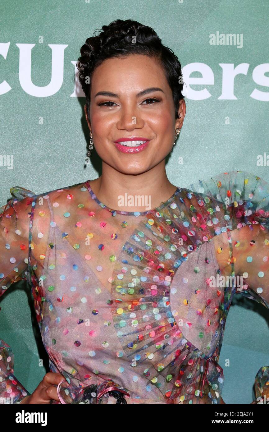 LOS ANGELES - JAN 11: Michele Weaver at the NBCUniversal Winter Press ...