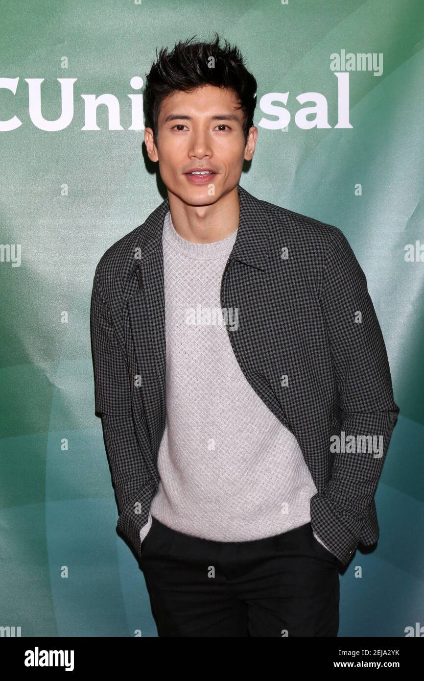 LOS ANGELES - JAN 11: Manny Jacinto at the NBCUniversal Winter Press ...