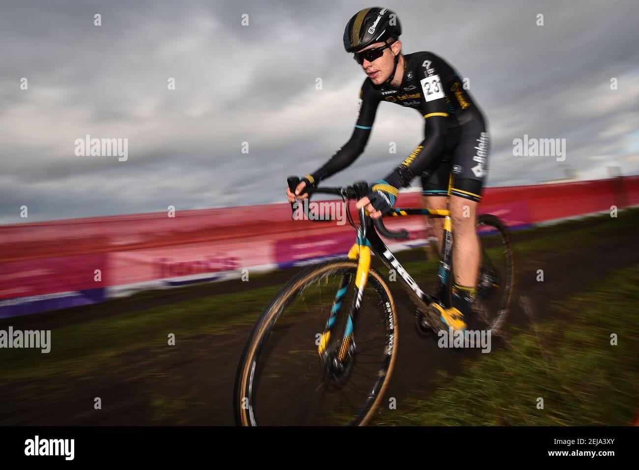 Belgian Andreas Goeman pictured in action during the men's u23 race of ...