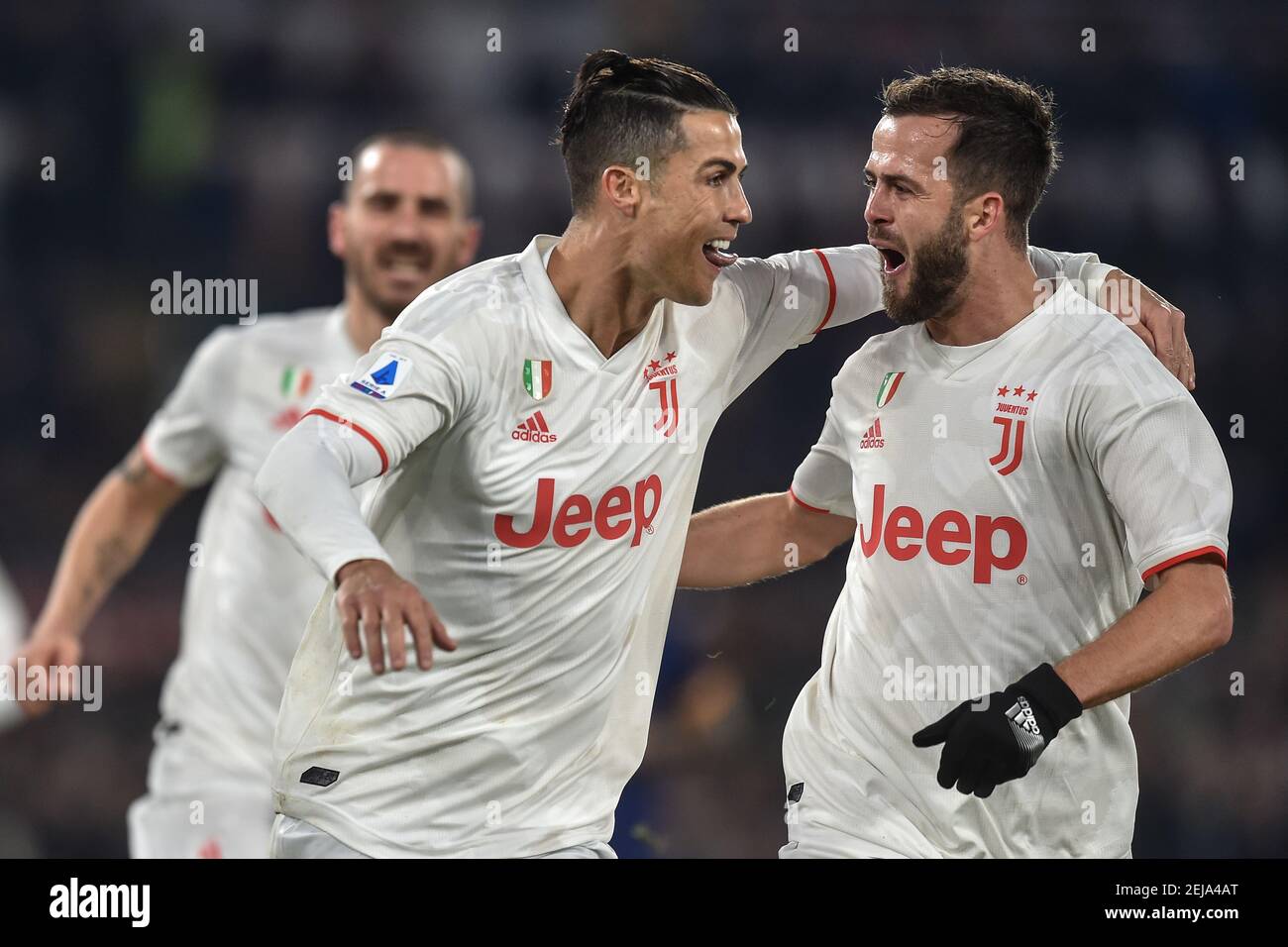 Cristiano Ronaldo of Juventus celebrates after scoring a goal on ...