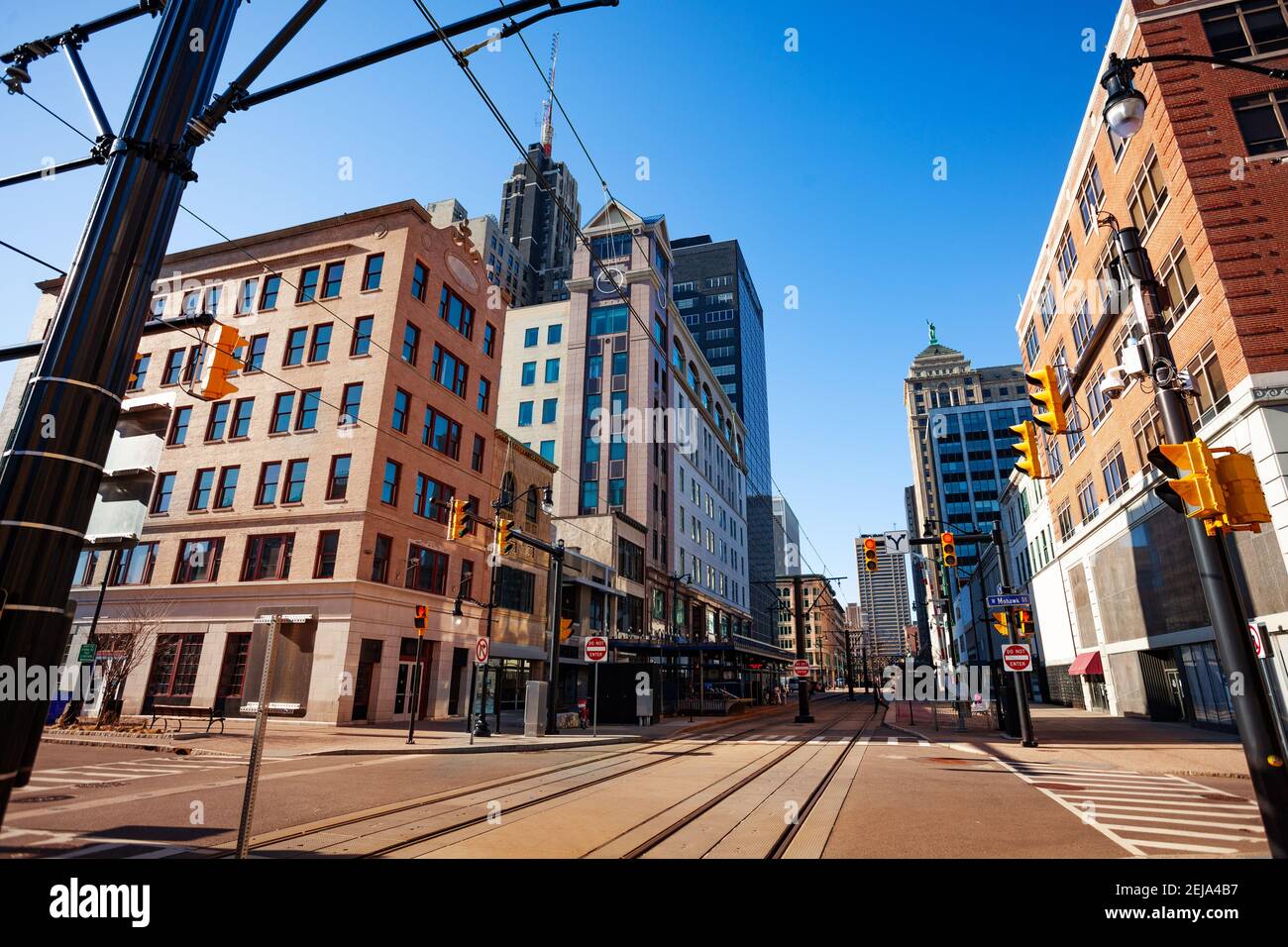 Buffalo metro rail hi-res stock photography and images - Alamy
