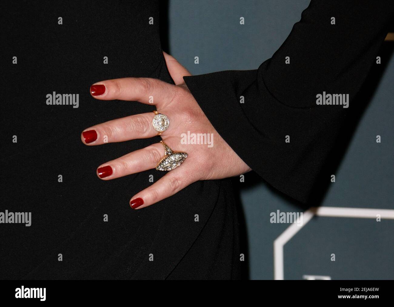 SANTA MONICA, CA - JANUARY 13: Christina Applegate, Jewelry Detail ...