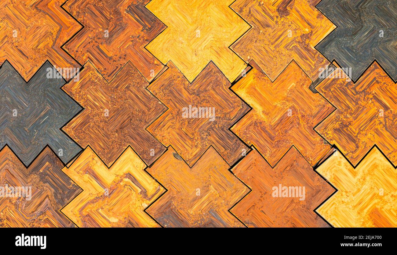 Beautiful yellow pattern illustration for wallpaper or background Stock ...