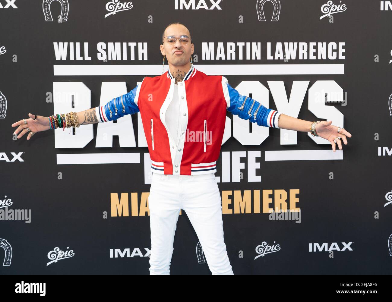 MIAMI, FLORIDA - JANUARY 12: Motiff attends the Bad Boys For Life Miami ...