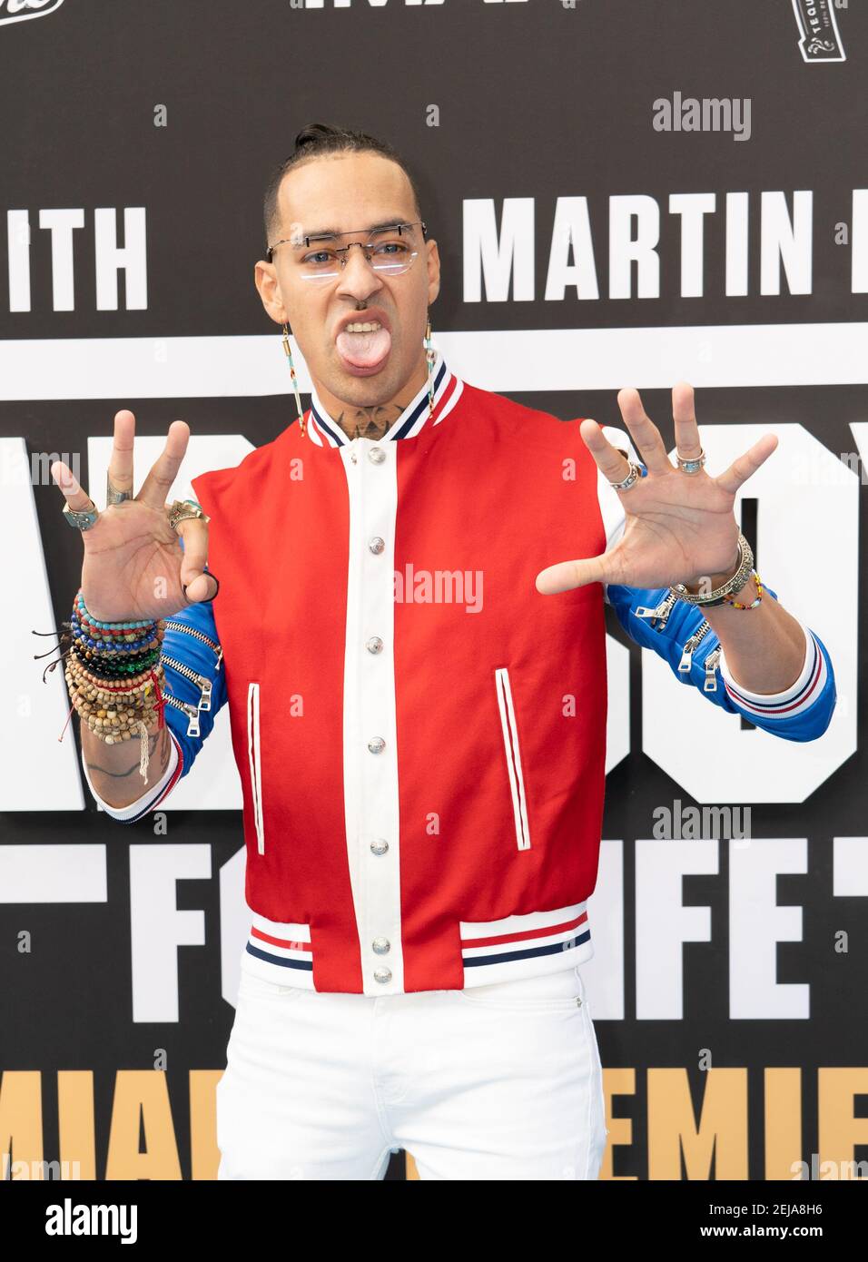 MIAMI, FLORIDA - JANUARY 12: Motiff attends the Bad Boys For Life Miami ...