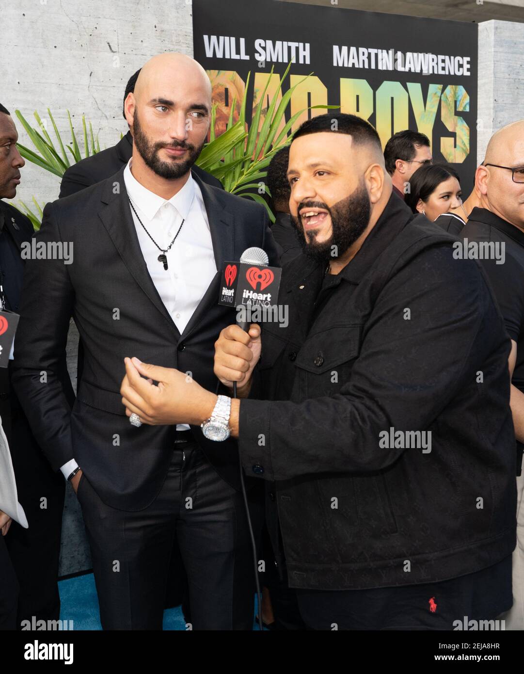 MIAMI, FLORIDA - JANUARY 12: Director Adil El Arbi and DJ Khaled attend ...