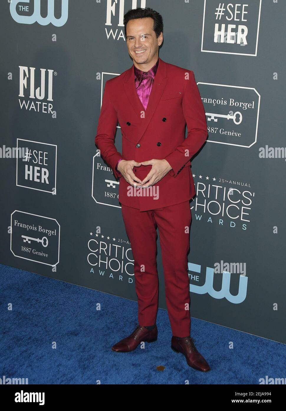 Andrew Scott arrives at the 25th Annual Critics' Choice Awards held at ...