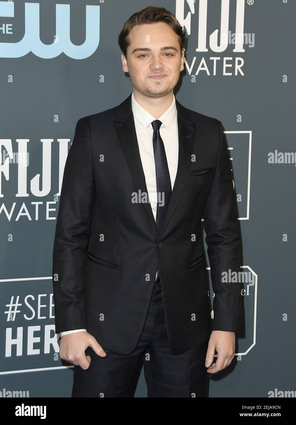 Dean-Charles Chapman arrives at the 25th Annual Critics' Choice Awards ...