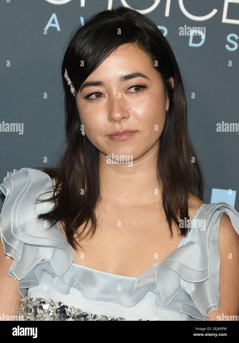 Maya Erskine arrives at the 25th Annual Critics' Choice Awards held at ...