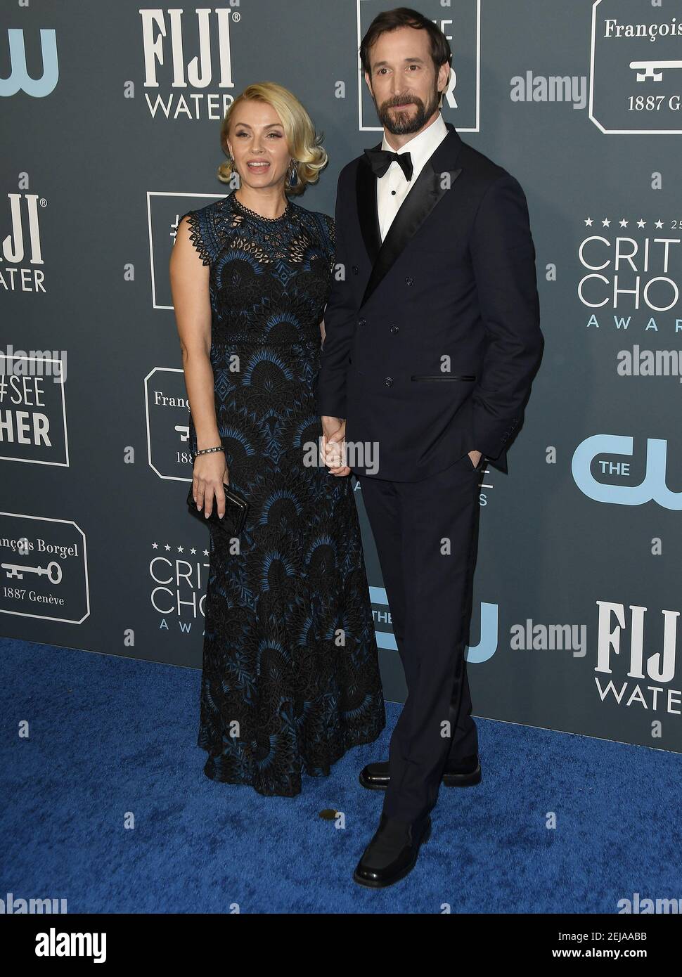 Sara Wells and Noah Wyle at the 25th Annual Critics' Choice Awards held ...