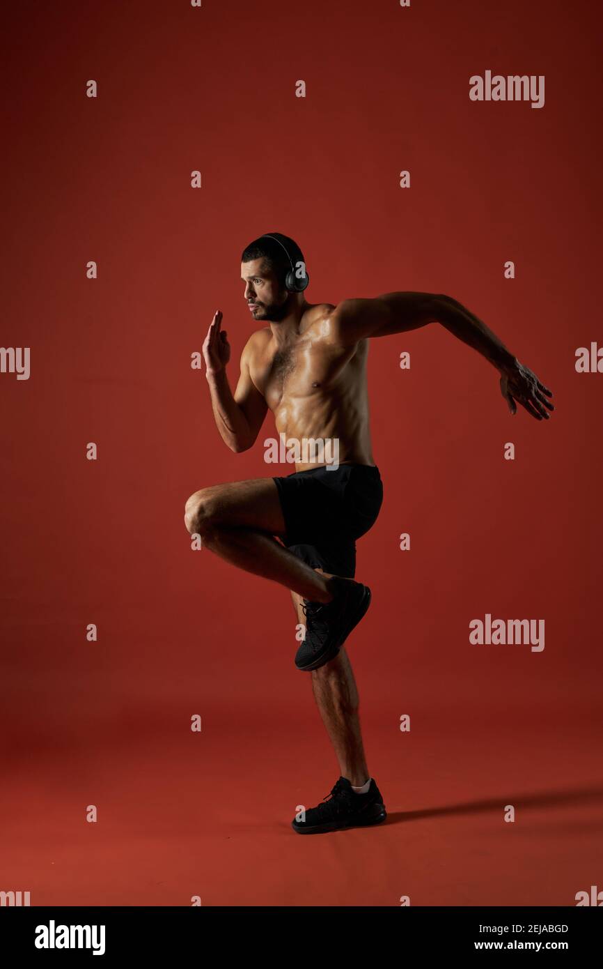 Running competition winning strength sport hi-res stock photography and ...