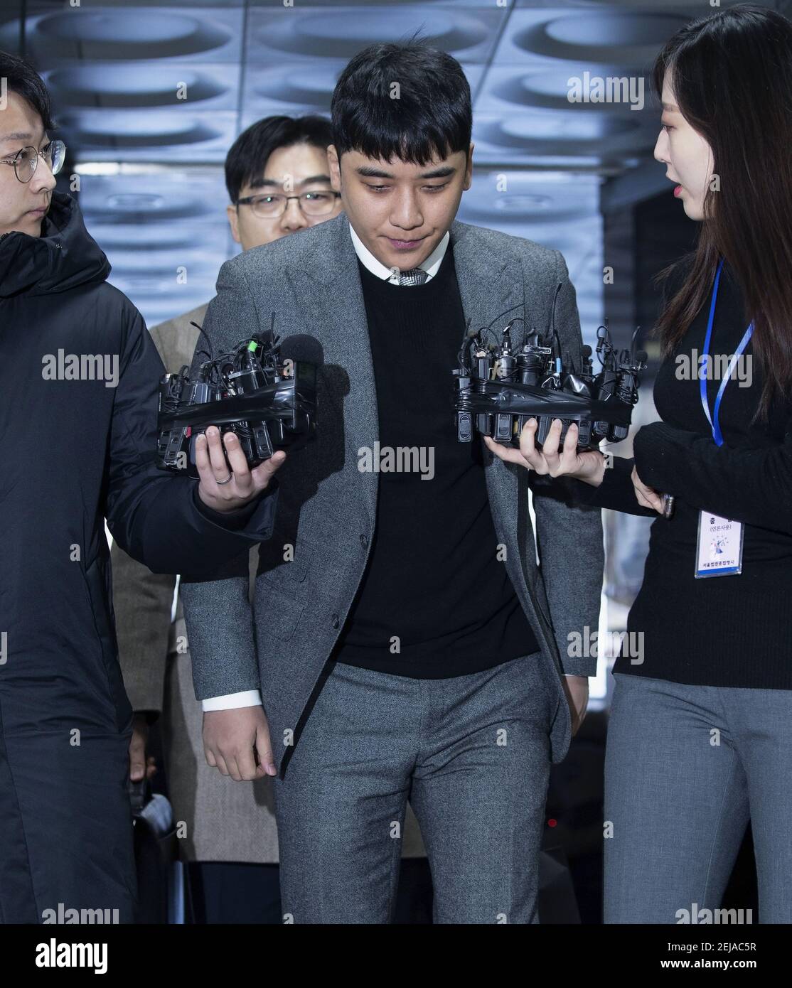 13 January 2020 - Seoul, South Korea : South Korean vocal Seungri (real ...