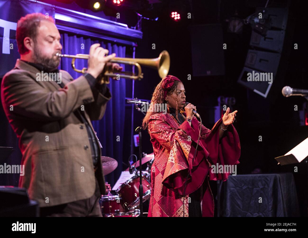 Joan Belgrave performs with Detroit Sound Ensemble during From Detroit ...