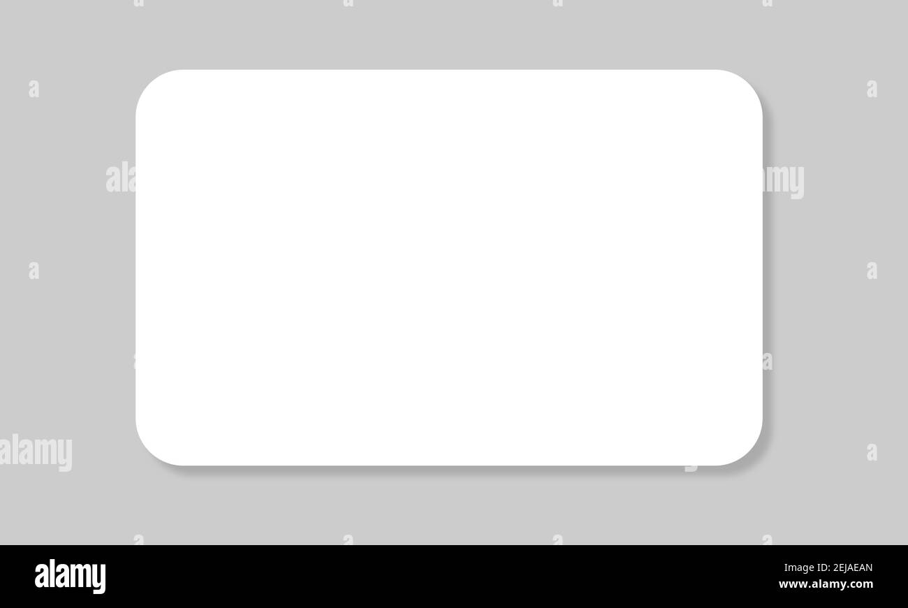 Plastic or paper white card for your design. Can use for credit, visit ...