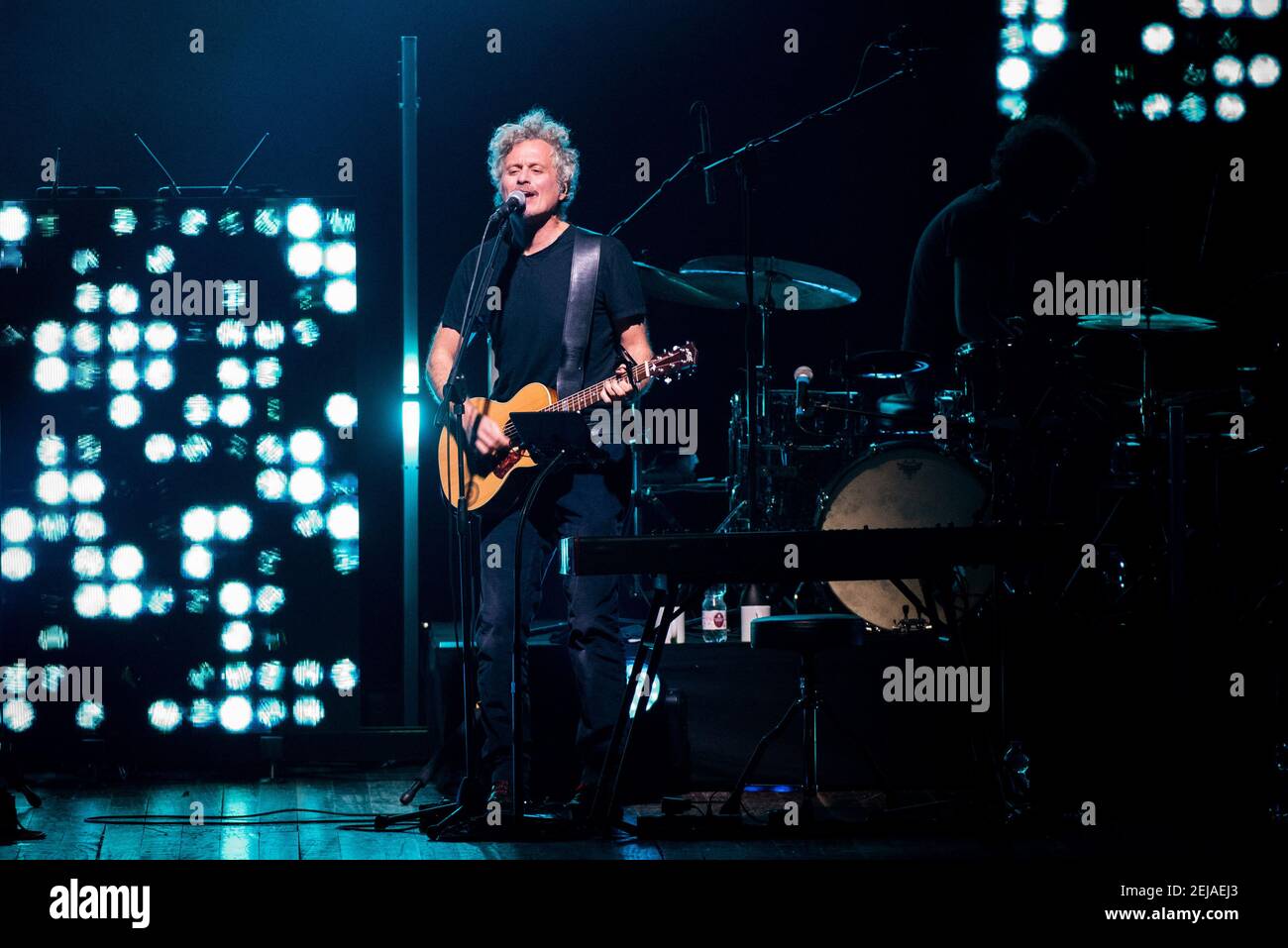 Niccolò Fabi performing at Teatro Colosseo on January 12, 2020 in Turin ...