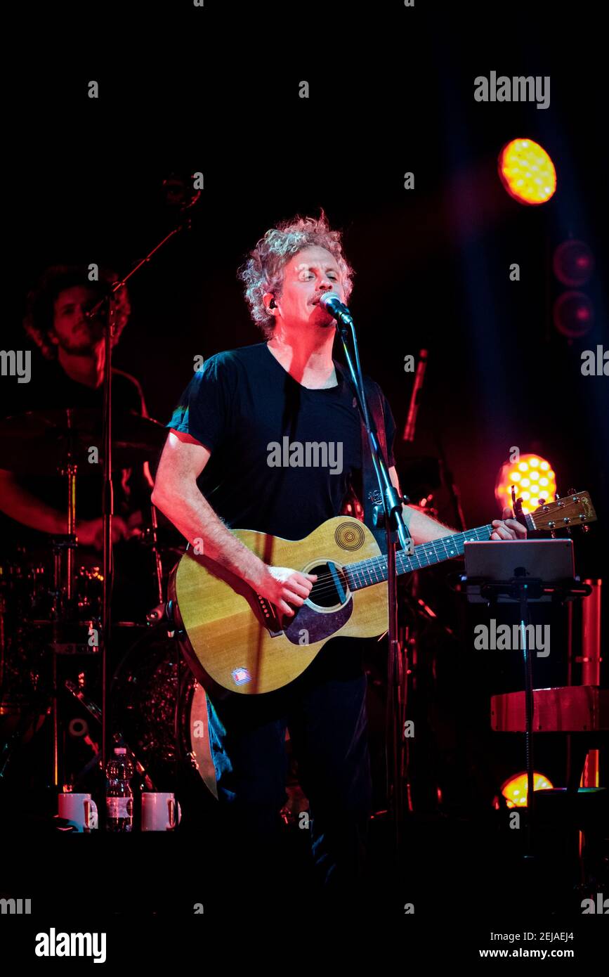 Niccolò Fabi performing at Teatro Colosseo on January 12, 2020 in Turin ...