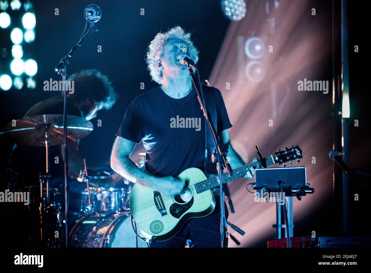 Niccolò Fabi performing at Teatro Colosseo on January 12, 2020 in Turin ...