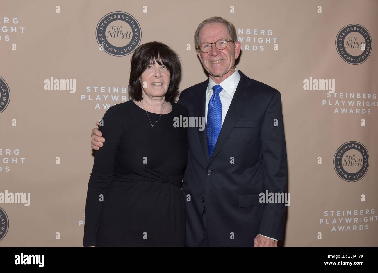 NEW YORK, NEW YORK - JANUARY 13: Ted Krumland, Carole Krumland attend ...